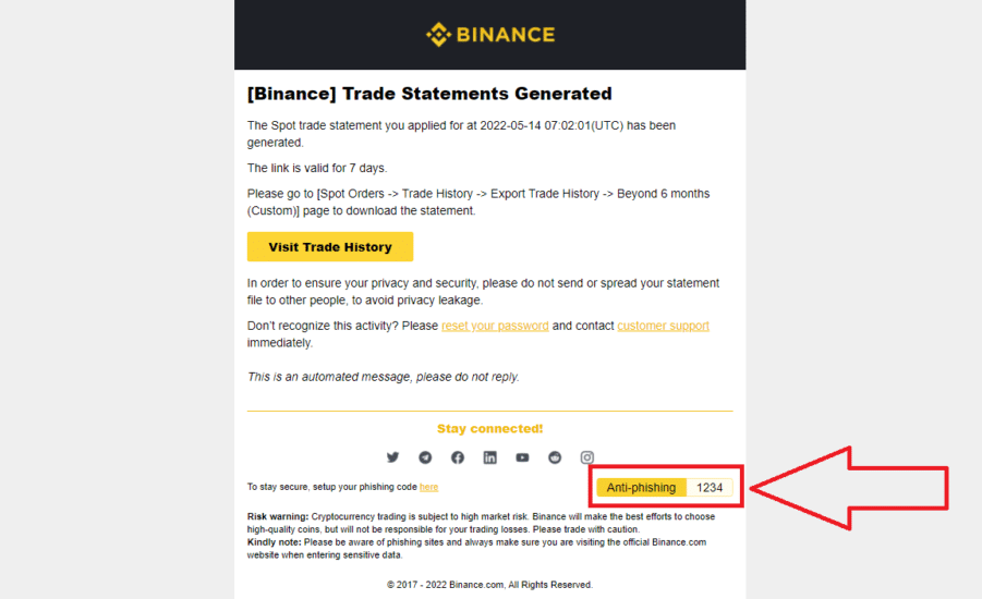 Guide : Récupérer l'historique de ses trades sur Binance