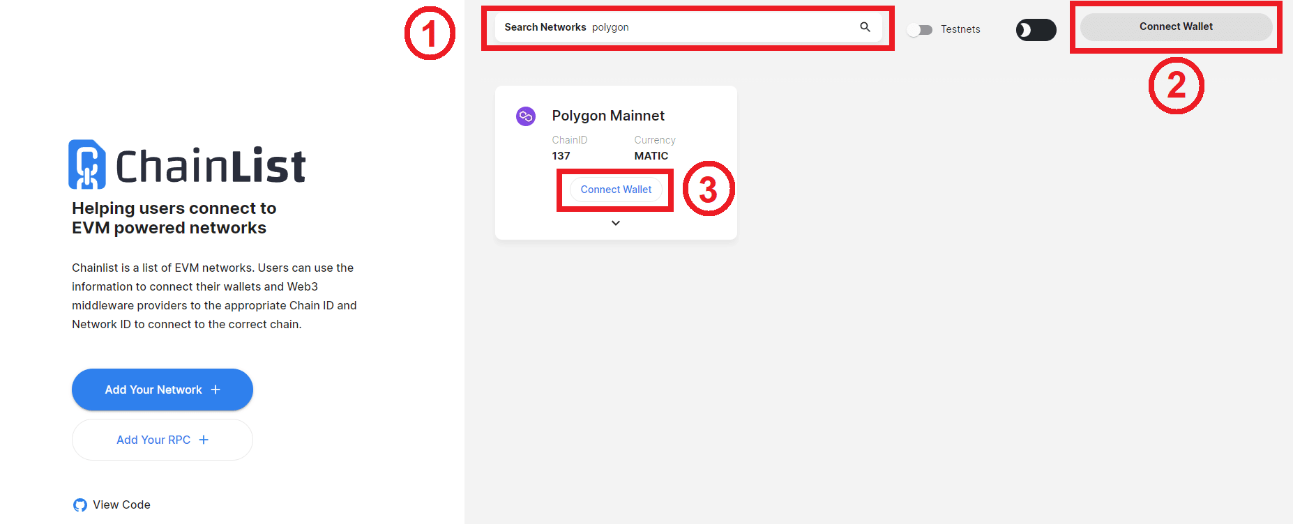 Guide : Configurer la blockchain Polygon (MATIC) sur MetaMask