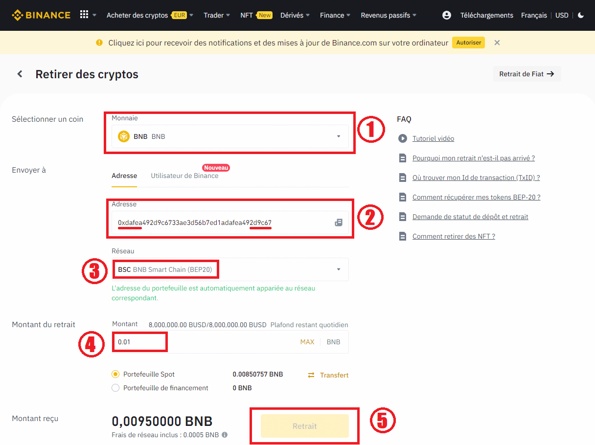 Créer son premier wallet et interagir avec la DeFi - Au Coin du Bloc