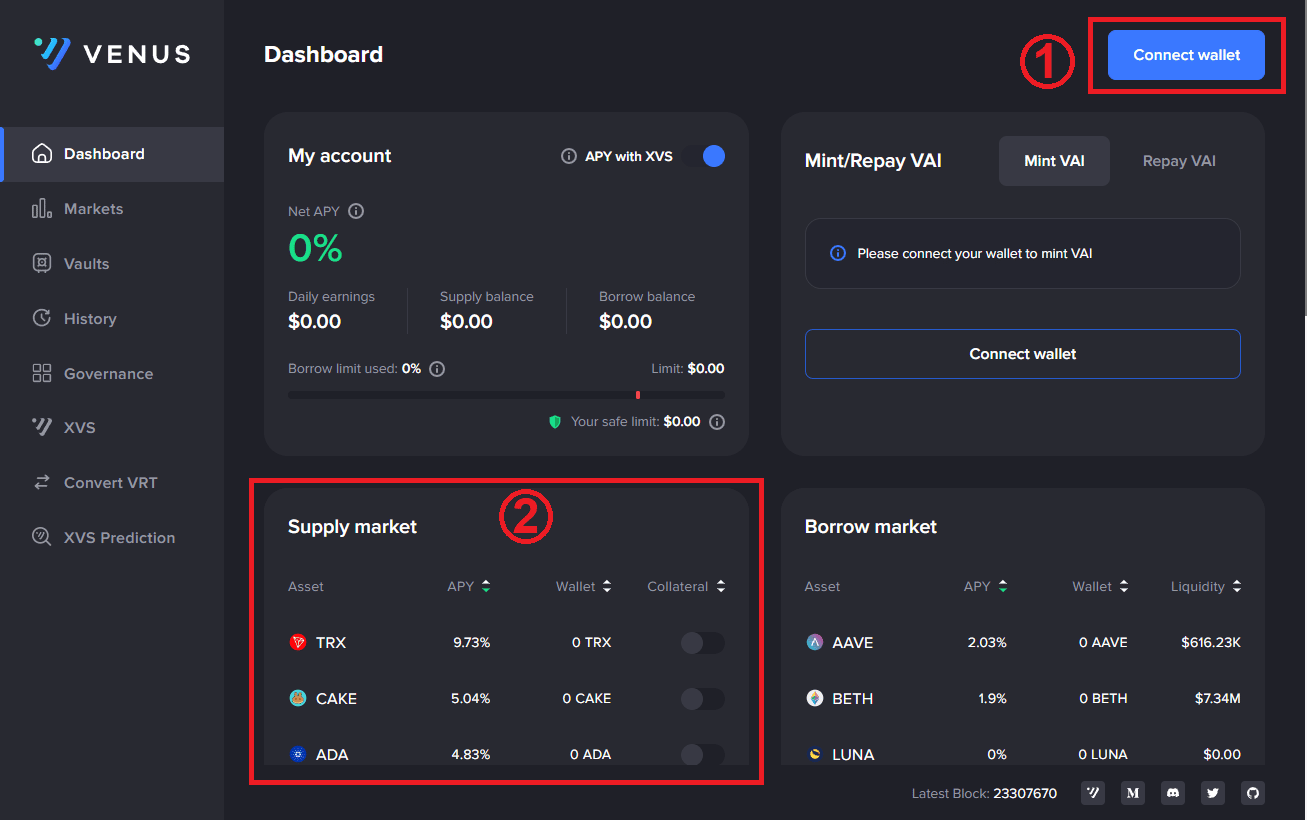 Comment prêter et emprunter sur Venus (XVS) ? - Au Coin du Bloc