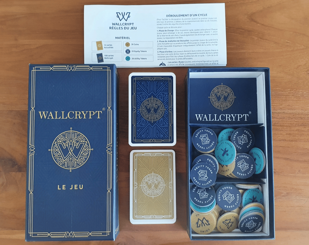 Wallcrypt, un jeu et un livre pour mieux comprendre la Blockchain