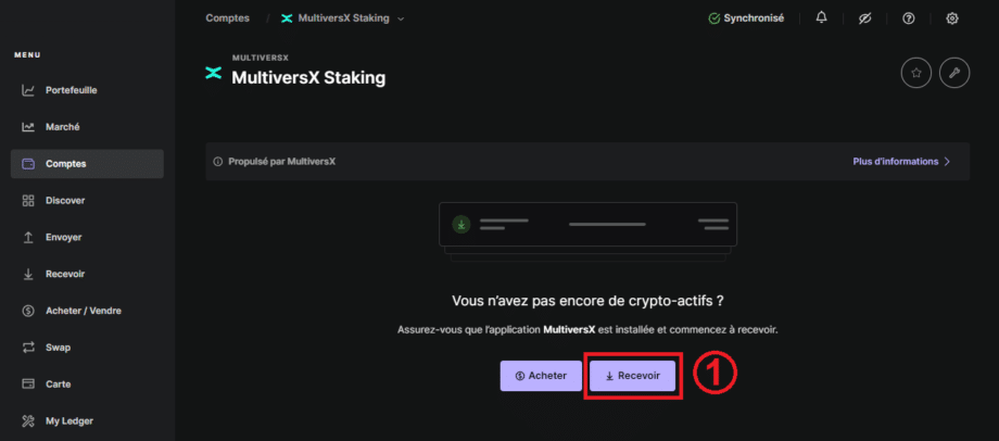 Guide : Faire du staking avec ses EGLD (MultiversX) sur Ledger