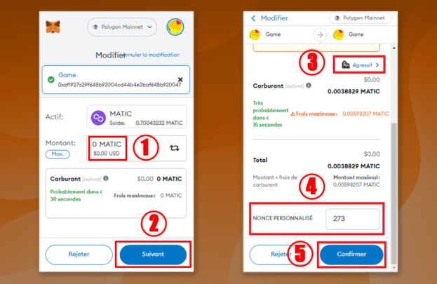 Comment annuler ou accélérer une transaction avec MetaMask