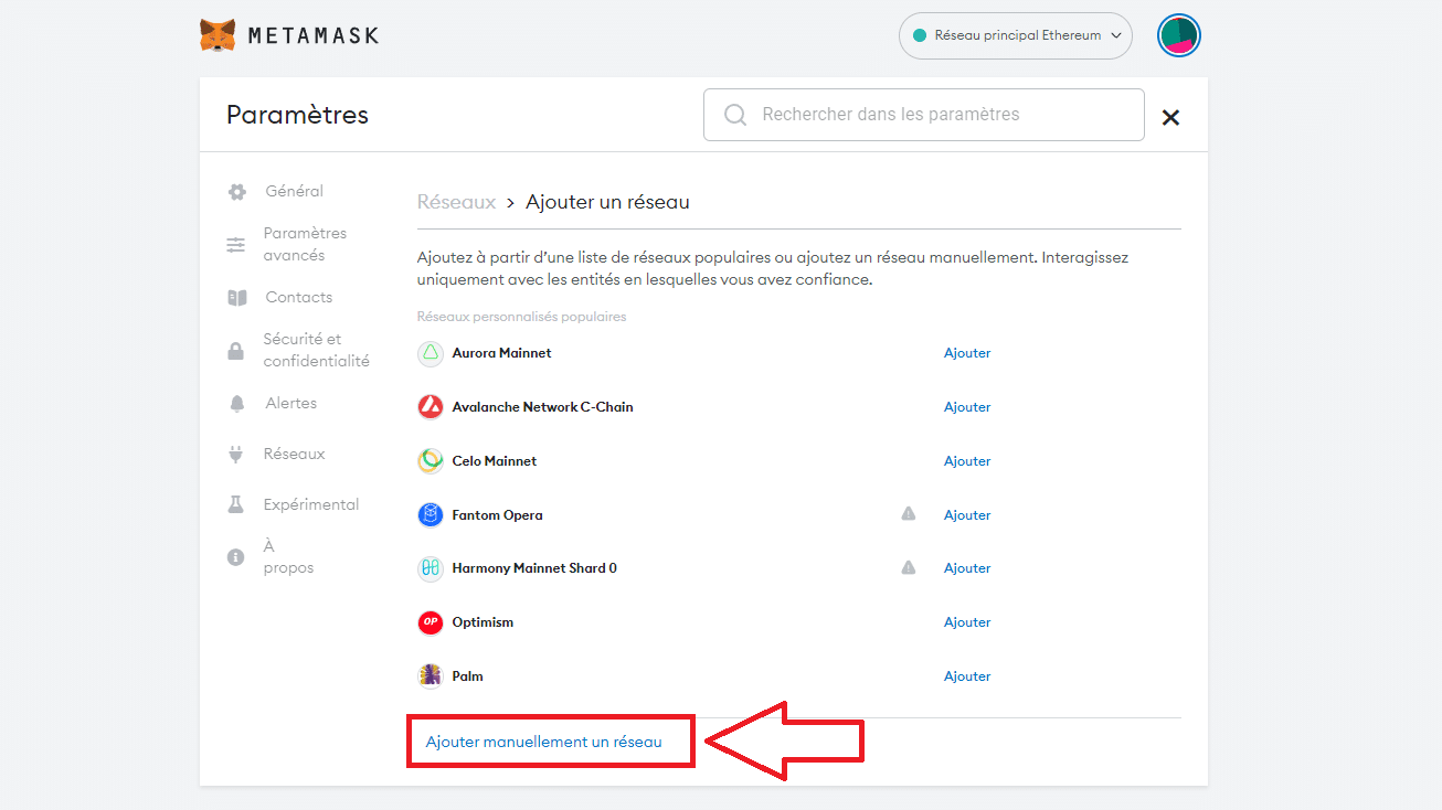 Guide : Configurer le layer 2 zkSync avec le portefeuille MetaMask