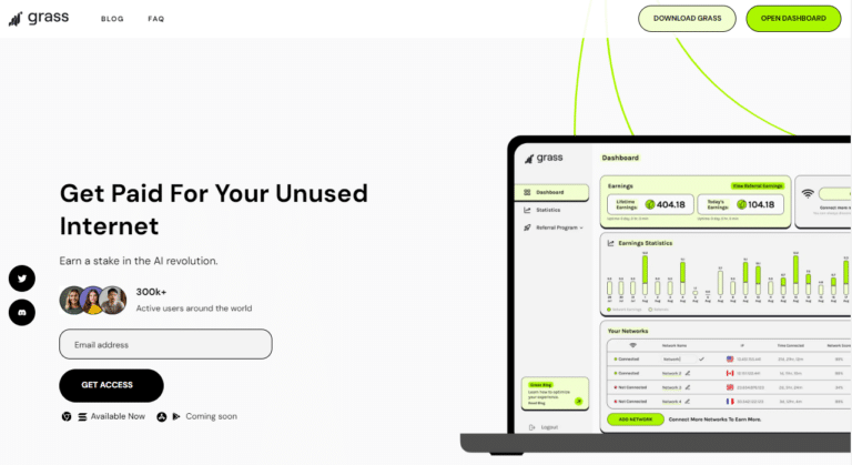 Grass.io : Monétiser sa bande passante avec la blockchain